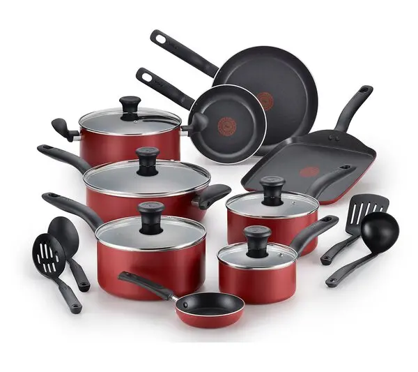 T-FAL Initiatives 18-piece Cookware Set