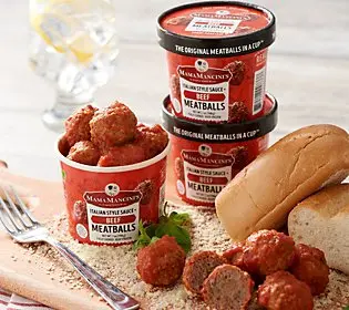 MAMA MANCINI'S 7oz Cups Of Beef Meatballsin Sauce