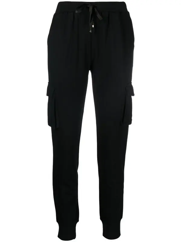 Liu Jo Cargo Track Pants - Black | Editorialist