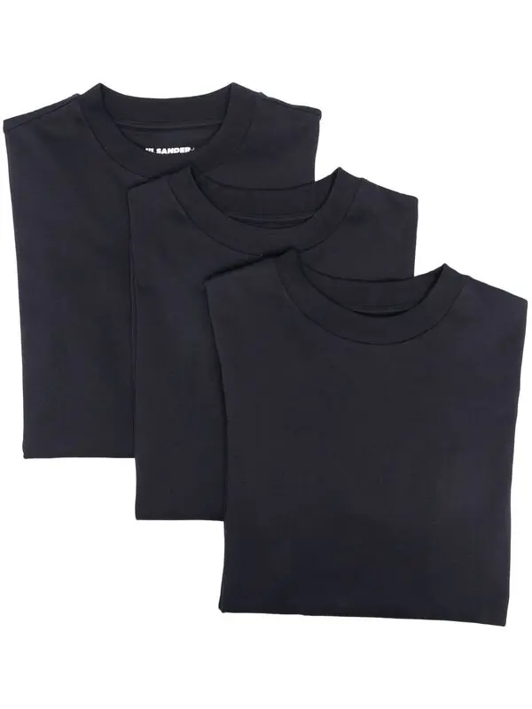 JIL SANDER Logo-patch Long-sleeve Top