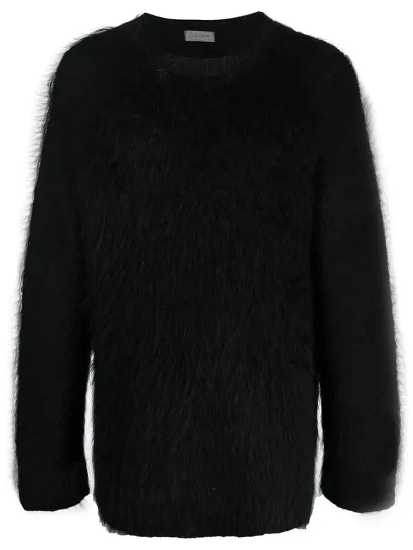 Yohji Yamamoto Furry Knit Jumper