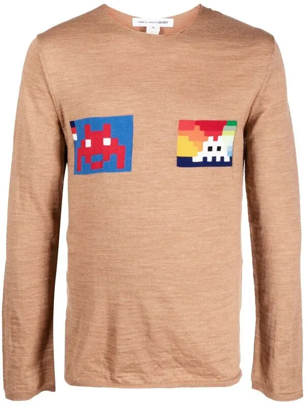 Comme Des Garçons Graphic-print Jumper