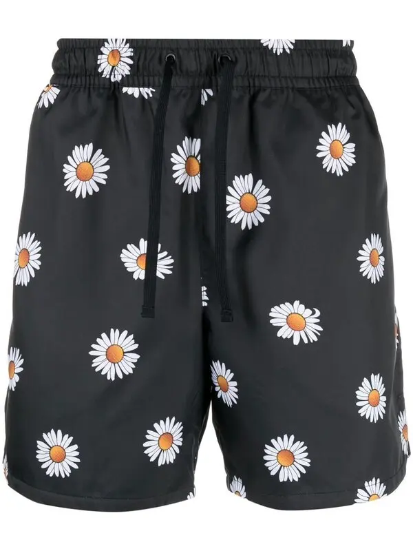 Nike Daisy-print Swim Shorts