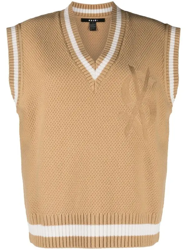 Ksubi Contrasting-trim Detail Vest