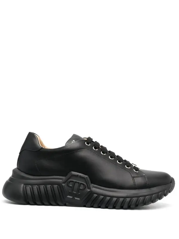 Philipp Plein Runner Low-top Sneakers - Black