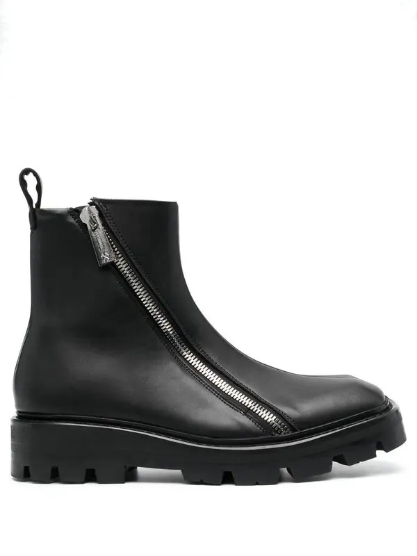 GMBH Double-zip Ankle Boots