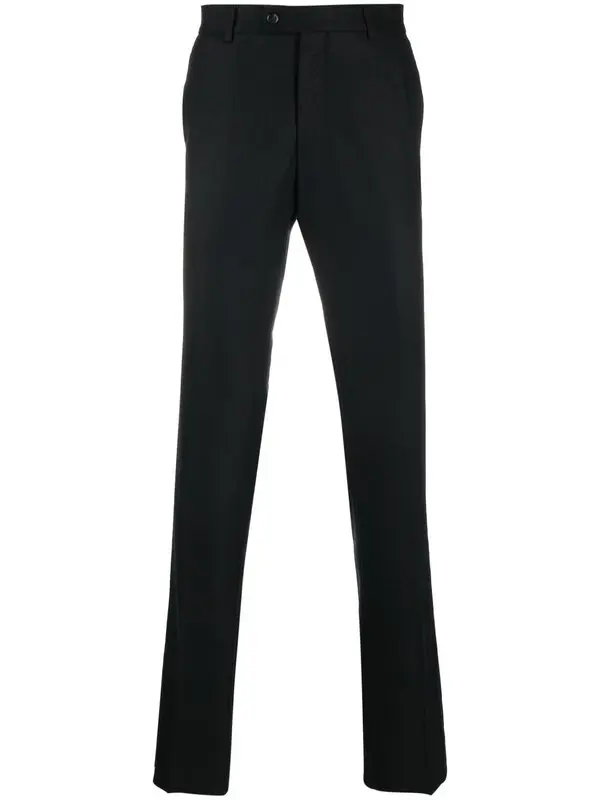 BILLIONAIRE Slim-fit Wool Trousers