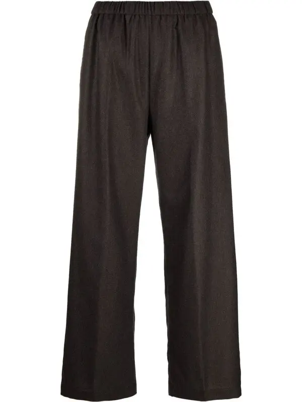 Aspesi Wide-leg Trousers - Brown