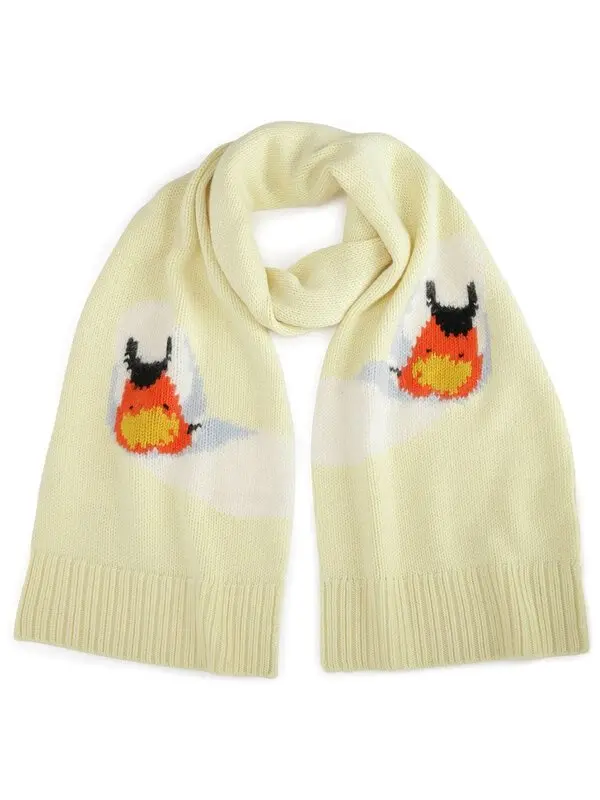 JW Anderson Swan-knit Scarf