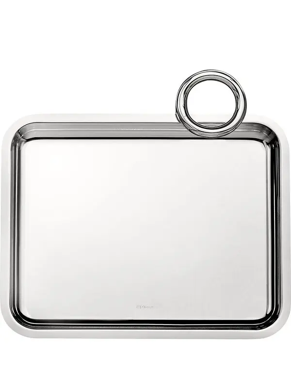 Christofle Vertigo Single-handle Rectangular Tray