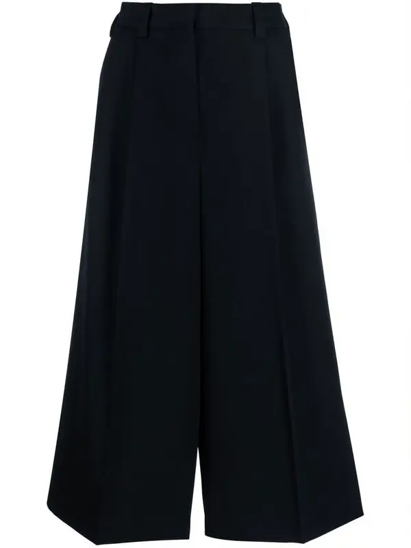 Marni Cropped Loose-fit Trousers