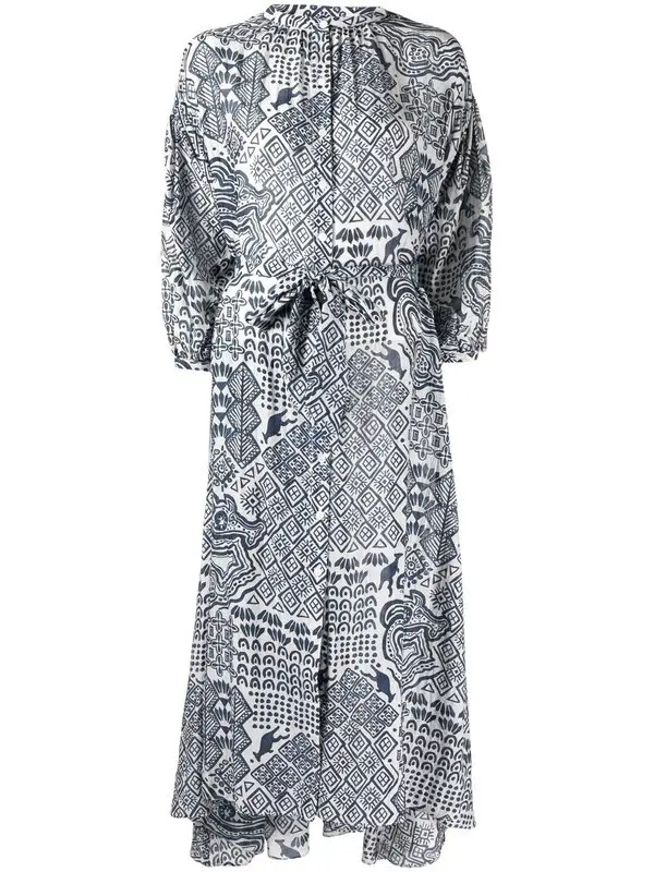 Chufy Graphic-print Dress