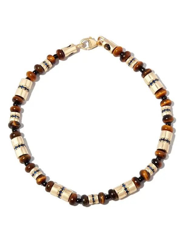 Luis Morais 14kt Yellow Beaded Bracelet - Gold