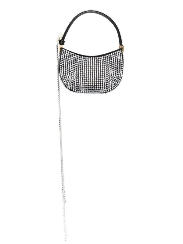 Magda Butrym Crystal-embellished Shoulder Bag - Black