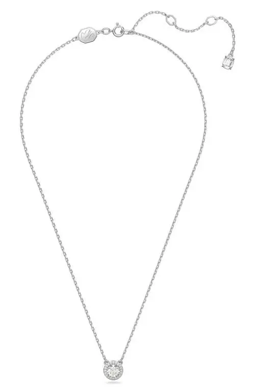 SWAROVSKI Una Pendant Necklace - Silver
