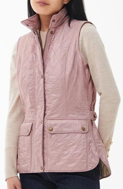 Barbour Wray Fleece Lined Vest - Gardenia