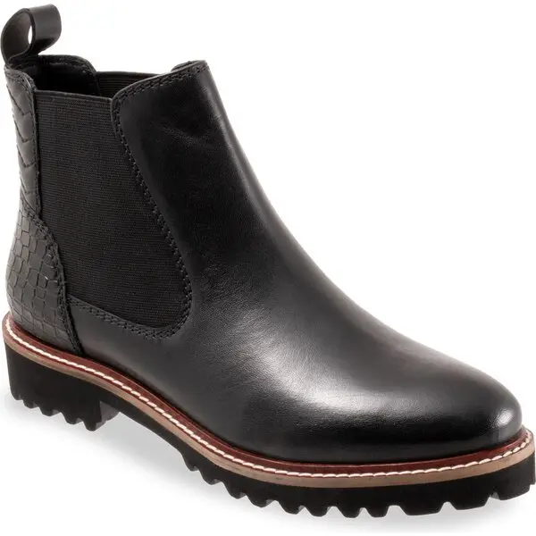 SOFTWALK® Indy Chelsea Boot - Black