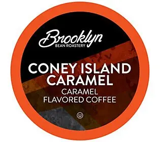 BROOKLYN BEAN ROASTERY Brooklyn Beans 40-count Caramel Flavored Coffee Pods