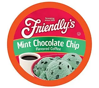 FRIENDLY'S 40-count Mint Chocolate Chip Flavore D Coffee Pods