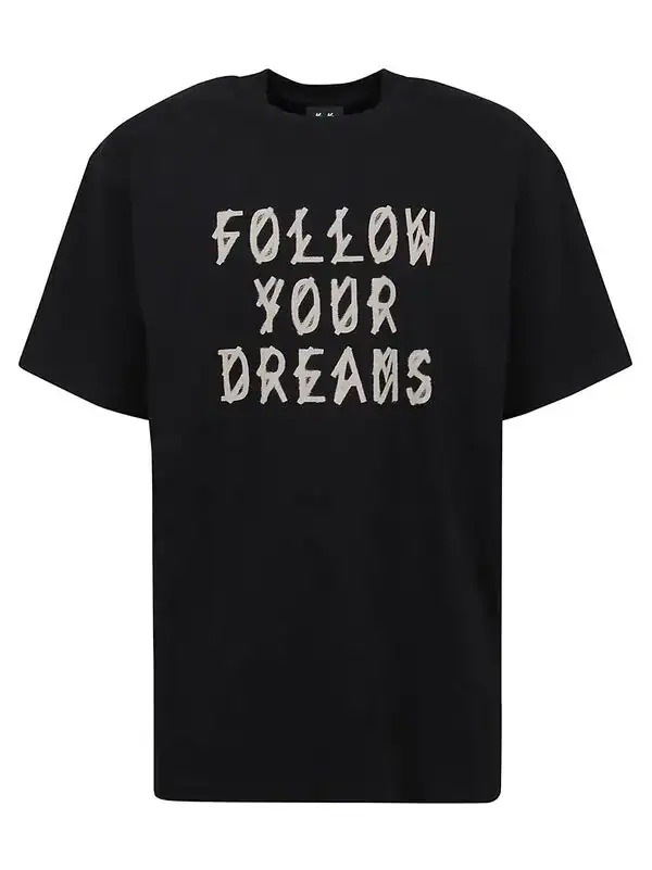44 Label Group Failed Oversized T-Shirt - Black Failed Follow Your 