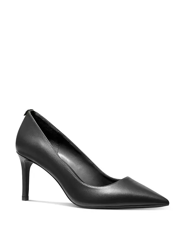 Michael Kors Alina Pointed Toe Pumps - Black