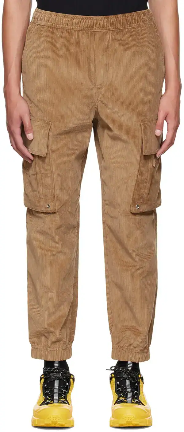 Burberry Brown Javier Cargo Pants In Dark Camel - 67% Off 