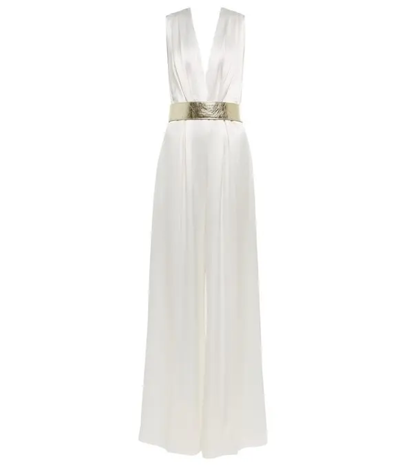 Costarellos Keaton Belted Jumpsuit