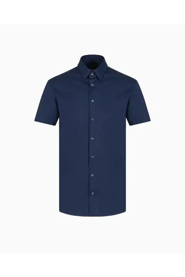 Short Sleeve Giorgio Armani Men Shirts | Editorialist