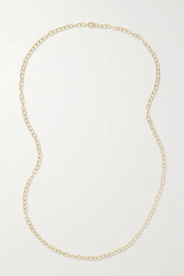 OCTAVIA ELIZABETH Net Sustain Petite Imogen 18-karat Recycled Necklace