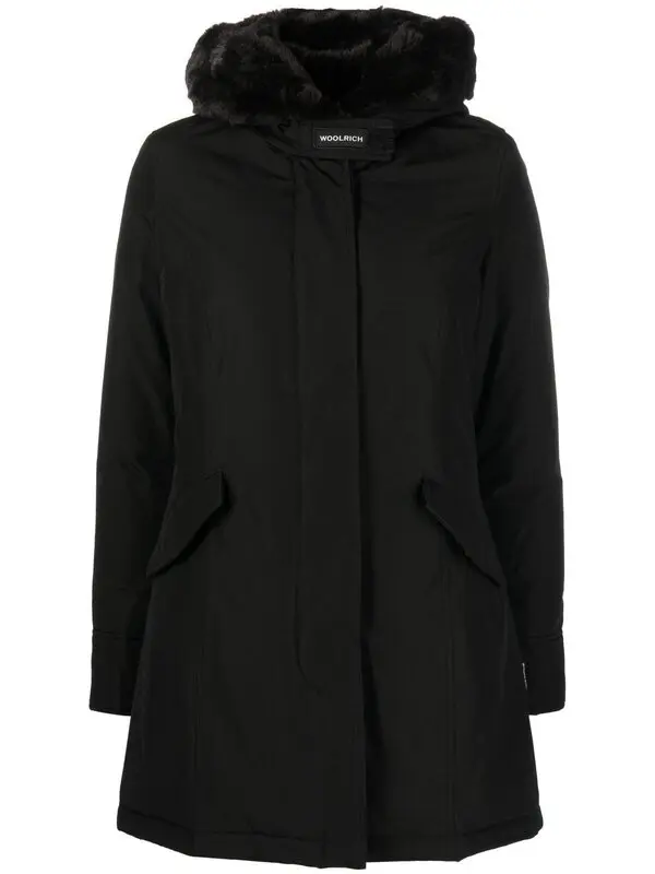 Woolrich Beaker Hooded Parka - Black
