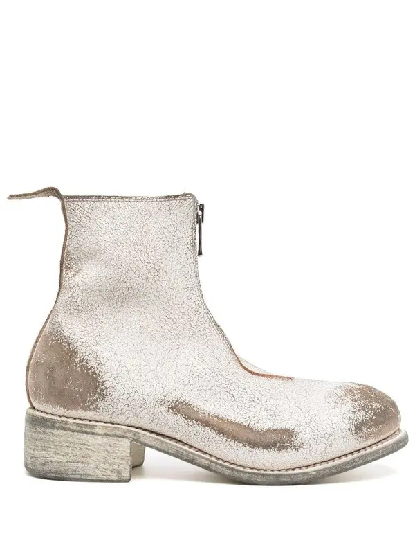 Guidi 40mm Zip-up Ankle Boots