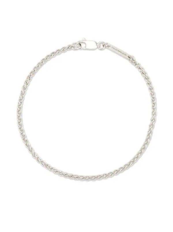 Tom Wood Sterling Spike Chain-link Bracelet - Silver