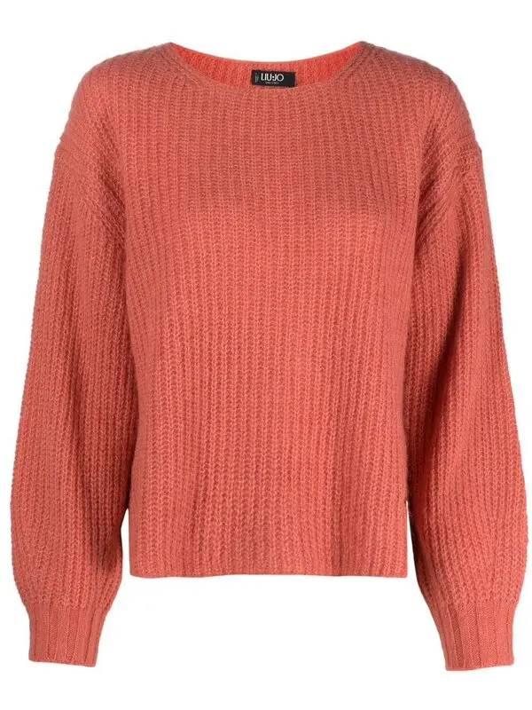 Liu Jo Chunky Ribbed-knit Jumper