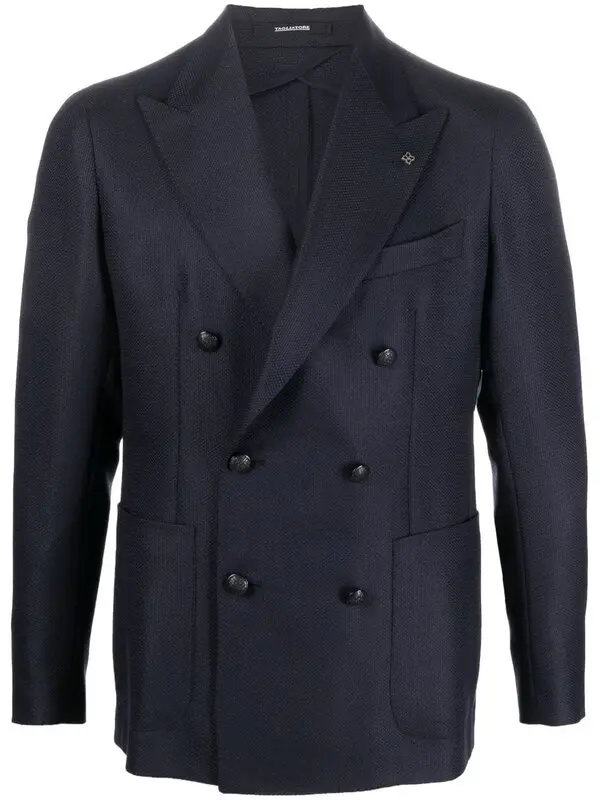 Tagliatore Double-breasted Button Blazer
