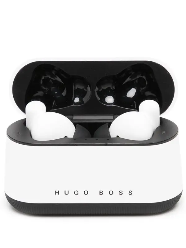 Hugo Boss Gear Matrix Earphones - White | Editorialist
