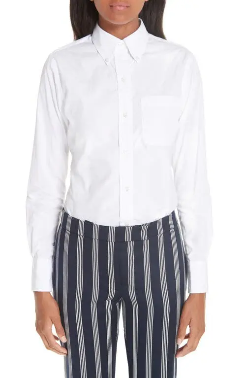 Thom Browne Cotton Shirt - White