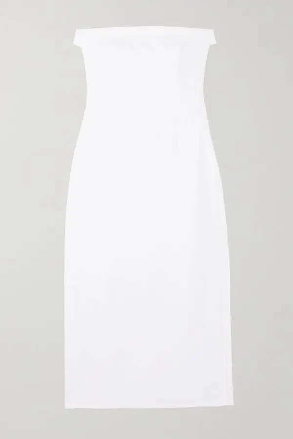 knee length dresses for ladies Marilyn Linen Dress