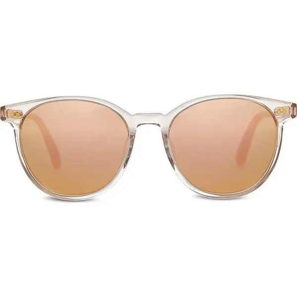 Toms Bellini 52mm Round Sunglasses - Medium Yellow