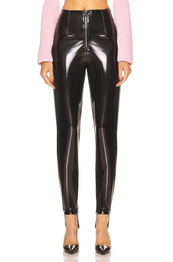Alaïa Stirrup Pant In Black