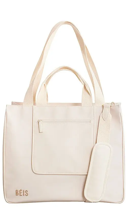 BEIS The East / West Tote - Beige