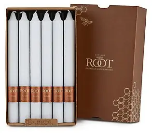 ROOT CANDLES Root 9' Timberline Arista Taper Candles Box Of 2 Core
