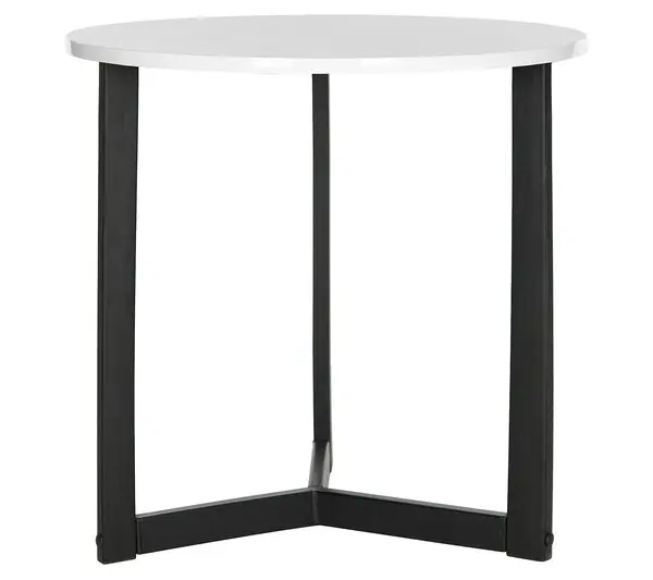 SAFAVIEH Leonard Mid Century Modern Wood End Ta Le