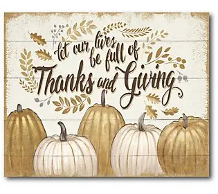 COURTSIDE MARKET Grateful Season V 16x20 Canvas Wall Art