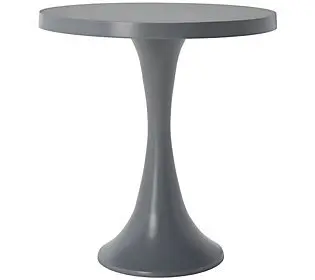 SAFAVIEH Galium Aluminum Round Top Side Table