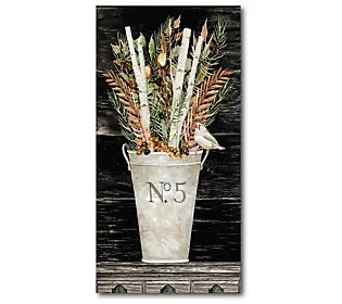 COURTSIDE MARKET Autumn 12' X 24' Canvas Wall A Rt