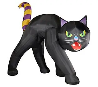 HAUNTED HILL FARM 10' Inflatable Pre-lit Black