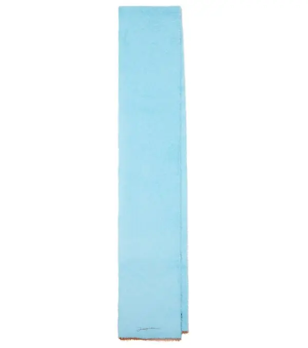 Jacquemus L'écharpe Neve Scarf - Blue