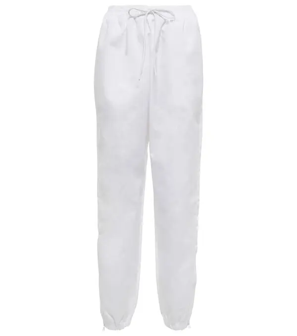 Wardrobe.NYC Spray Technical Track Pants - White