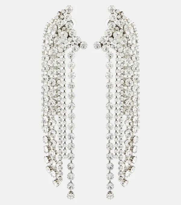 Isabel Marant Crystal-embellished Dangle Earrings