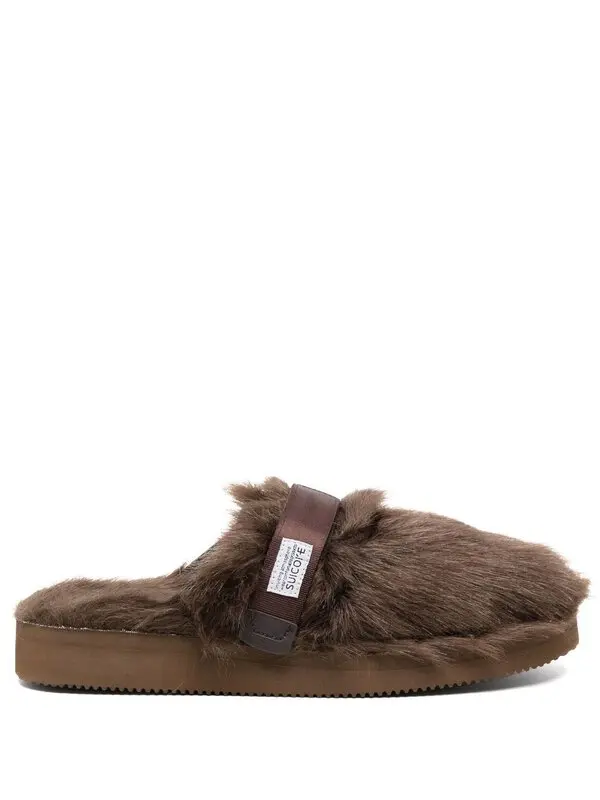 Suicoke Zavo Slippers - Brown